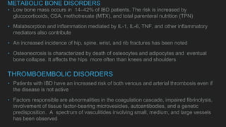 Inflammatory bowel disease - clinical features, diagnosis and ...