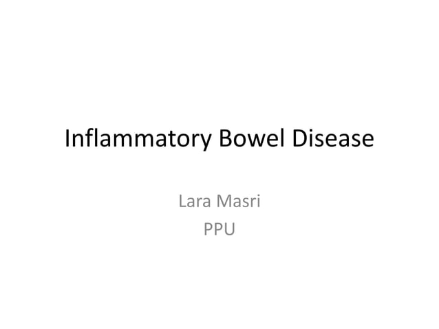 Inflammatory Bowel Disease.pptx