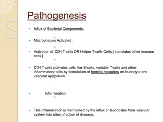 Pathophysiology of INFLAMMATORY BOWEL DISEASE | PPTX