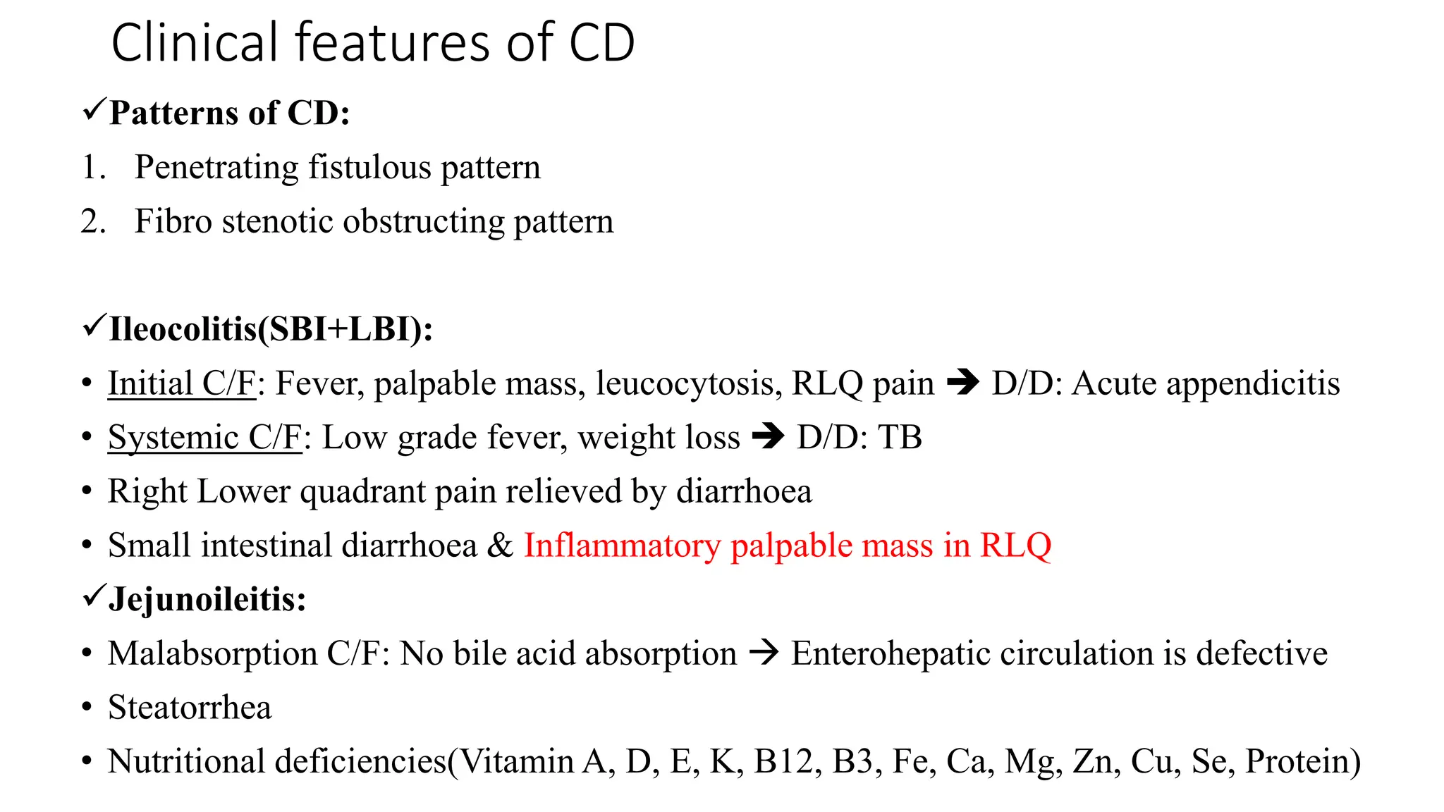 INFLAMMATORY BOWEL DISEASE and complications.pptx