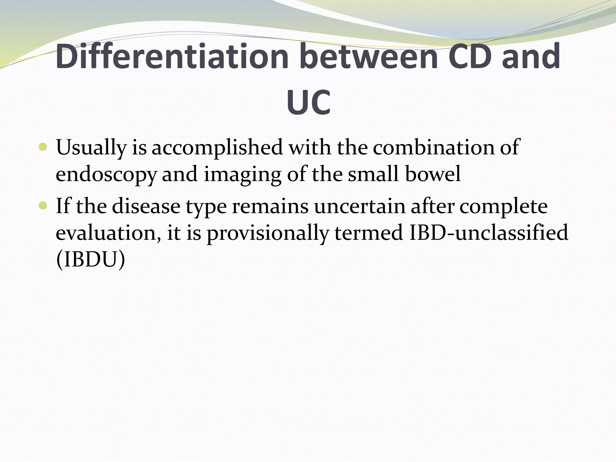 Inflammatory bowel disease (ibd) in children | PPTX