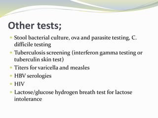 Inflammatory bowel disease (ibd) in children | PPTX