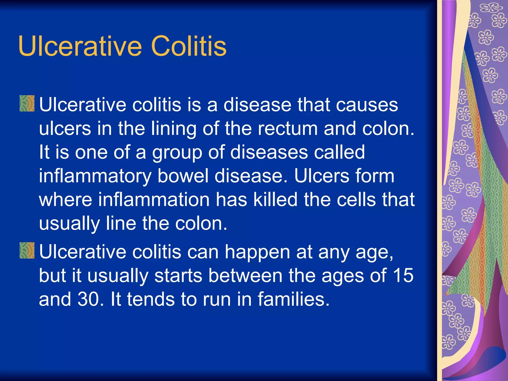 Inflammatory Bowel Disease Ppt Ppt