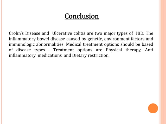 Inflammatory Bowel Disease Pptpptx