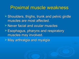 Inflammatory disease of muscle | PPT
