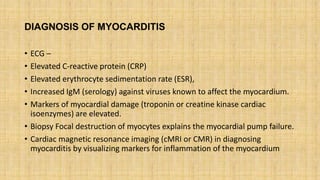 Inflammatory diseases of heart | PPTX