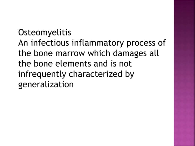 Inflammatory diseases of the musculoskeletal system | PPTX | Bone and ...