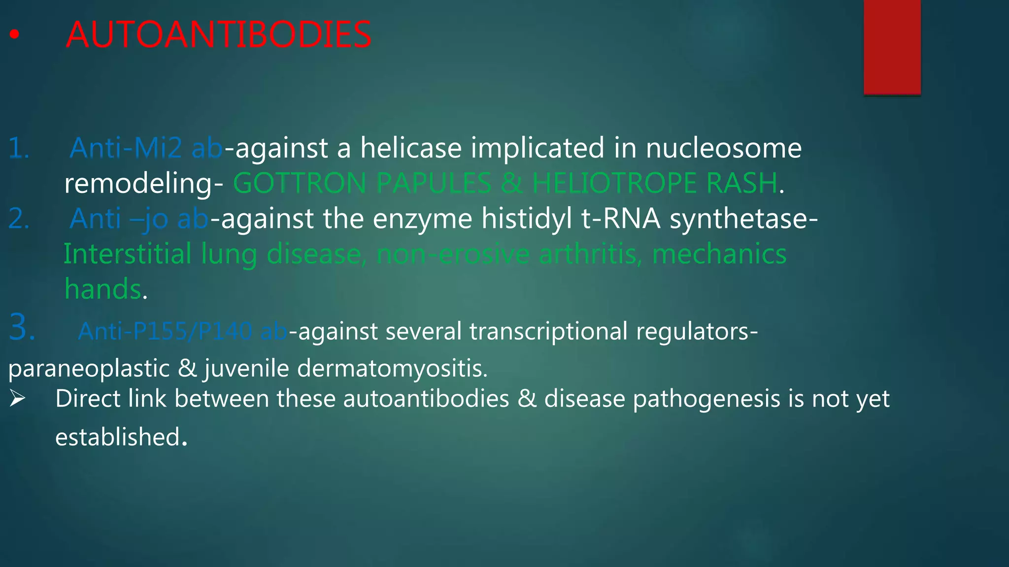 Inflammatory myopathies -DERMATOMYOSITIS | PPTX