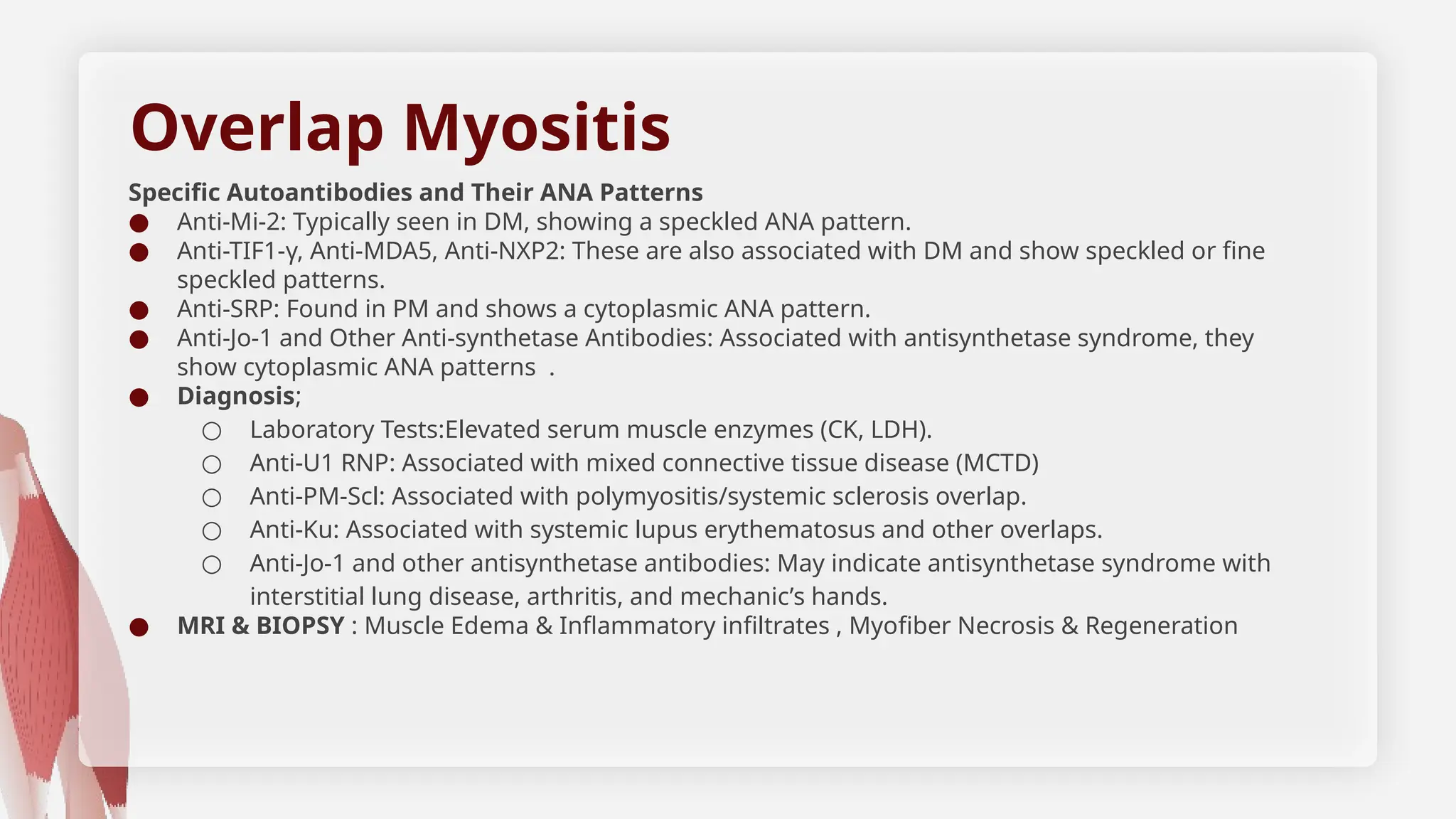 Inflammatory Myopathy (Myositis) by Dr Manoj Kumar Kurmana | PPTX