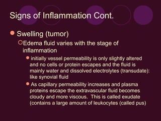 Inflammatory process | PPT
