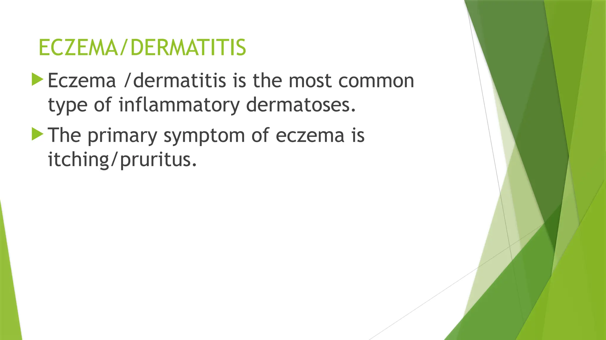 Notes on INFLAMMATORY SKIN DISORDERS.pptx