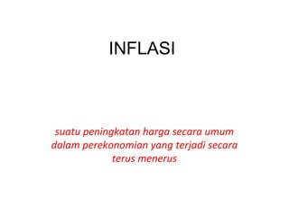 Inflasi | PPT