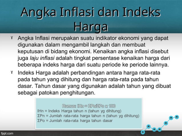 Pengantar inflasi ilmu ekonomi indonesia | PPT