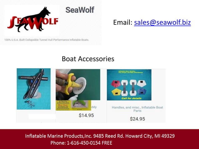 Inflatable boats sea wolf | PPTX