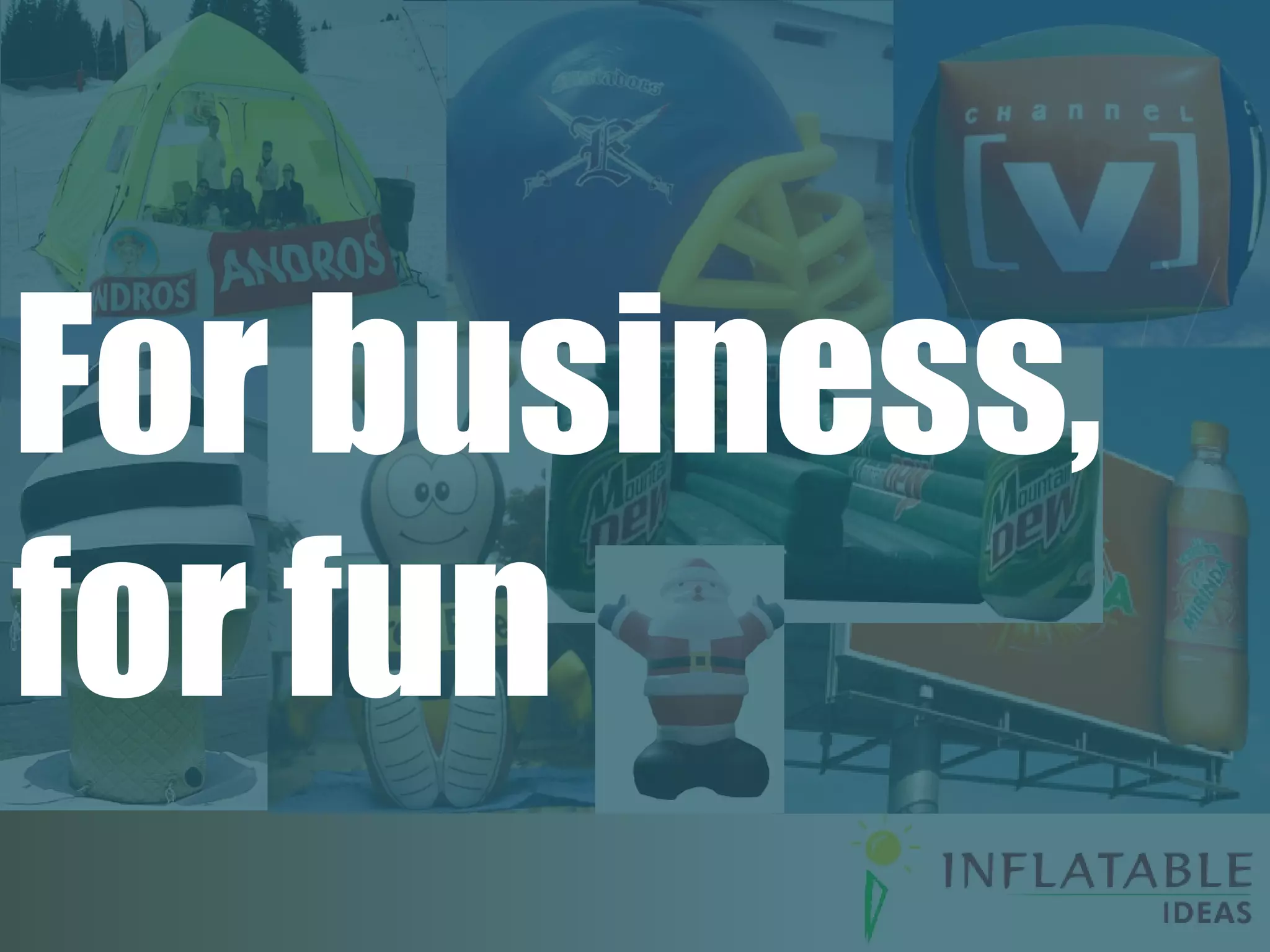 Inflatable ideas presentation | PPS