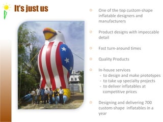 Inflatable ideas presentation | PPS