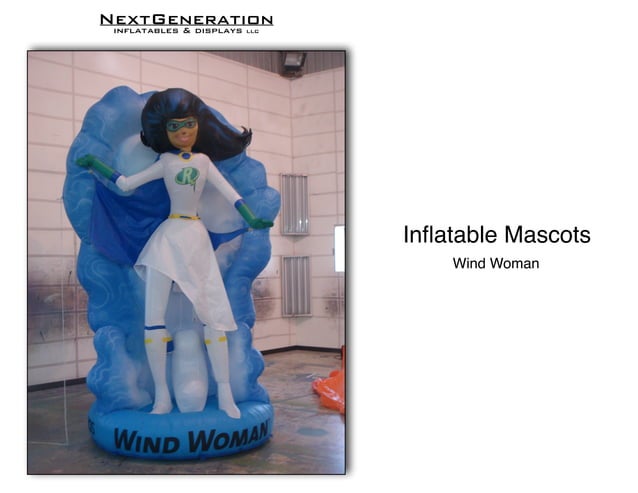 Inflatable Mascots and Characters | Next Generation Inflatables | PPT