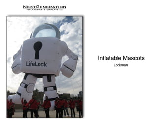 Inflatable Mascots and Characters | Next Generation Inflatables | PPT