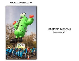 Inflatable Mascots and Characters | Next Generation Inflatables | PPT