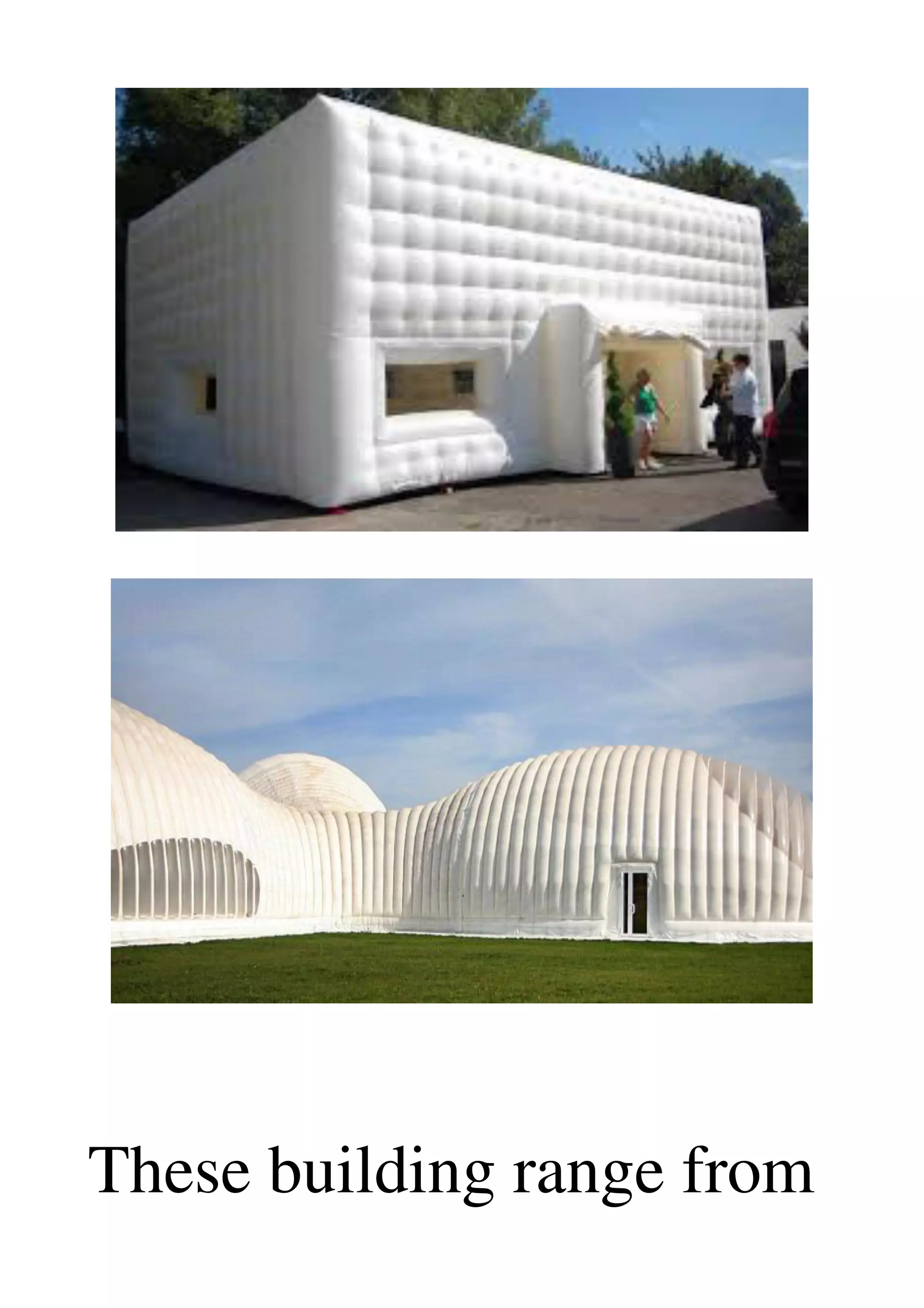 Inflatable Structures That You Must See | PDF