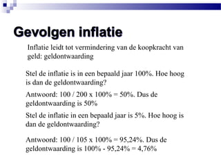 Inflatie | PPT
