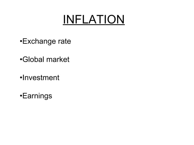 Inflation | PPT | Free Download