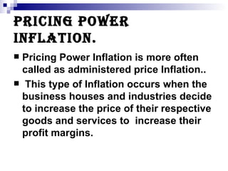 inflation rate | PPT