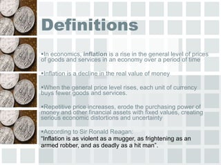 Inflation | PPT | Business | Business and Finance