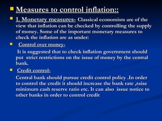 Inflation | PPT | Economy | Business and Finance