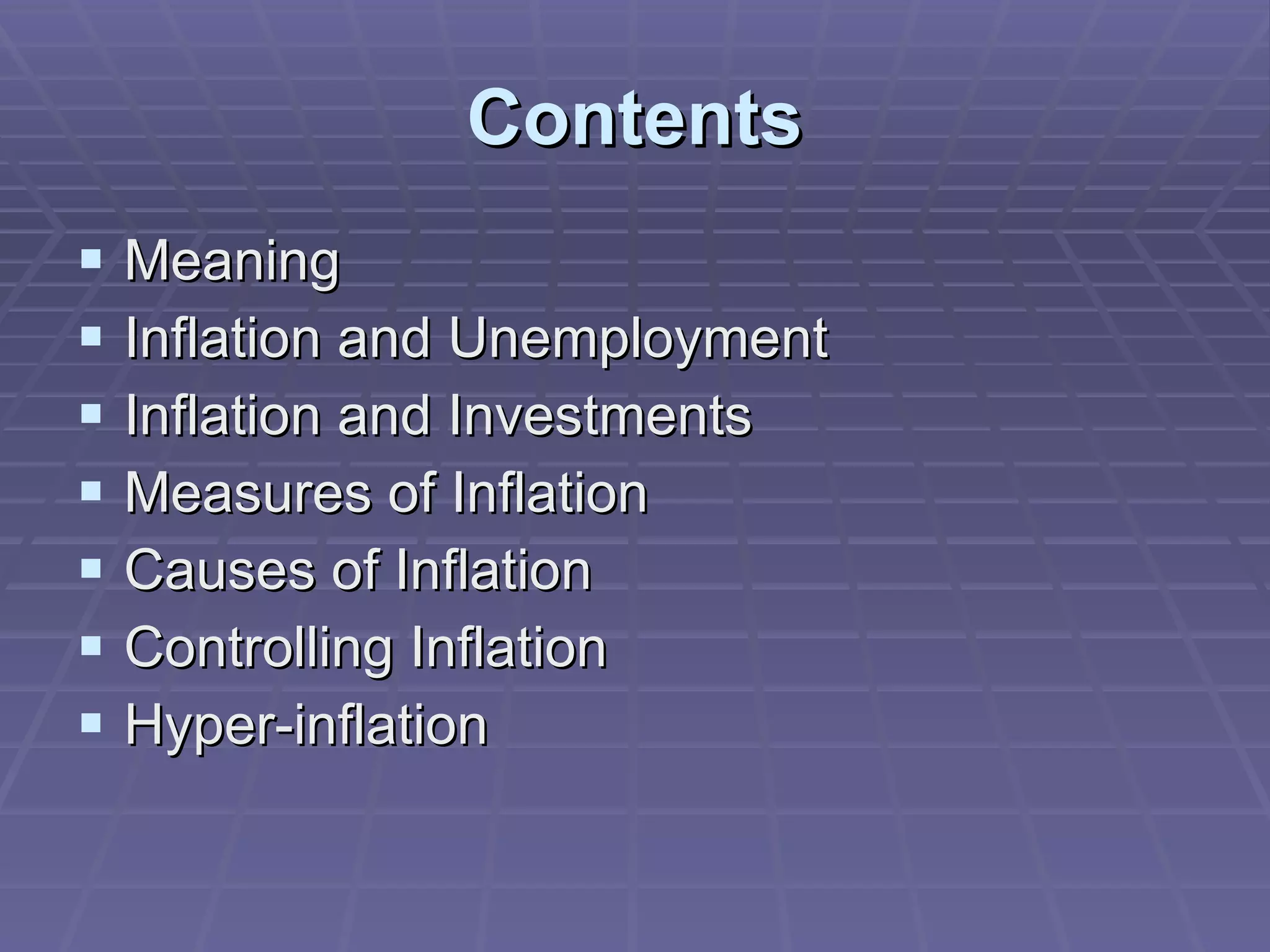 Inflation | PPT