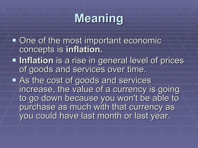 Inflation | PPT