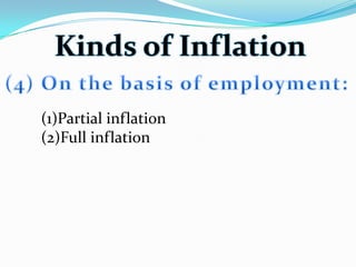 Inflation, types of inflation | PPTX