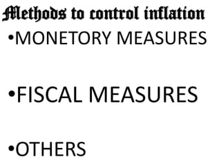 INFLATION | PPT