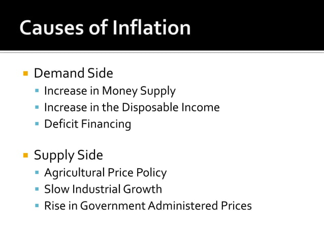 Inflation: Taxation without Legislation | PPT
