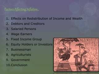 Inflation causes and its measures | PPTX