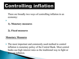 Inflation | PPTX | Business Accounting & Finance | Business