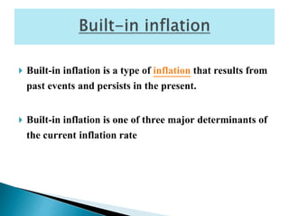 Inflation | PPTX | Business Accounting & Finance | Business