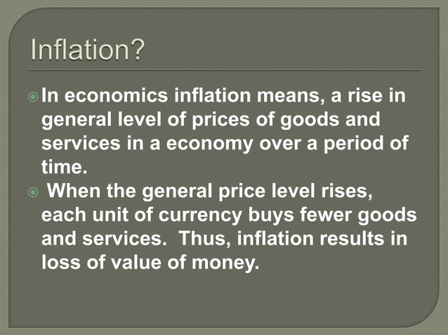 Inflation | PPTX