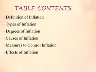 Inflation | PPTX