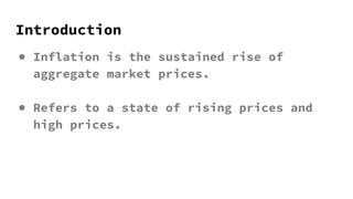 Inflation ICSE CLASS 10 | PPTX