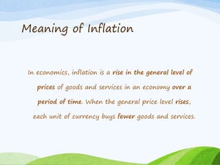 Inflation | PPTX