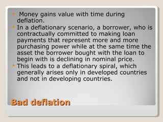 Inflation - Good or Bad? | PPT