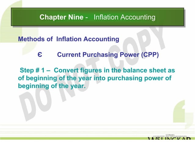 Inflation Accounting | PDF | Stocks and Bonds | Personal Investing