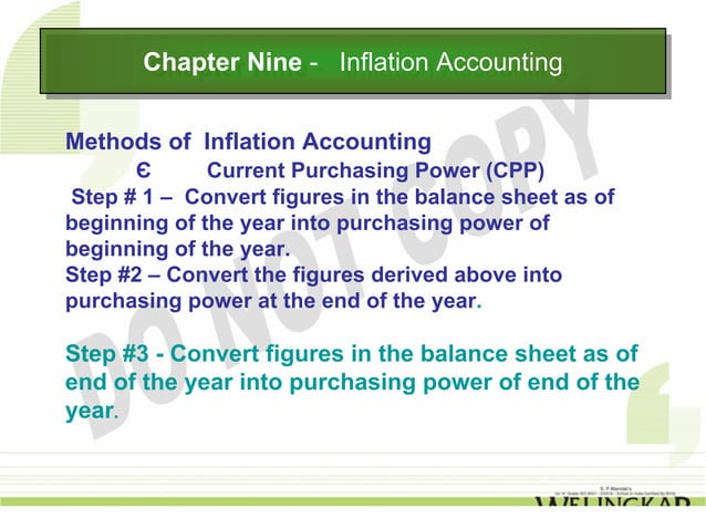 Inflation Accounting | PDF | Stocks and Bonds | Personal Investing
