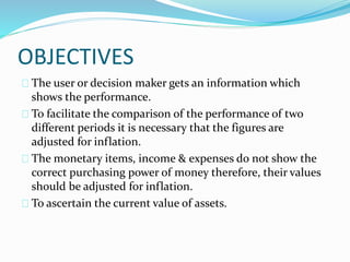 Inflation accounting | PPTX