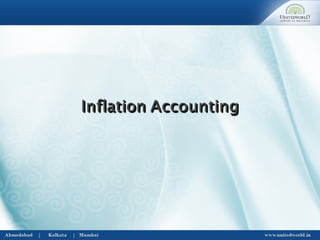 Inflation accounting | PPT