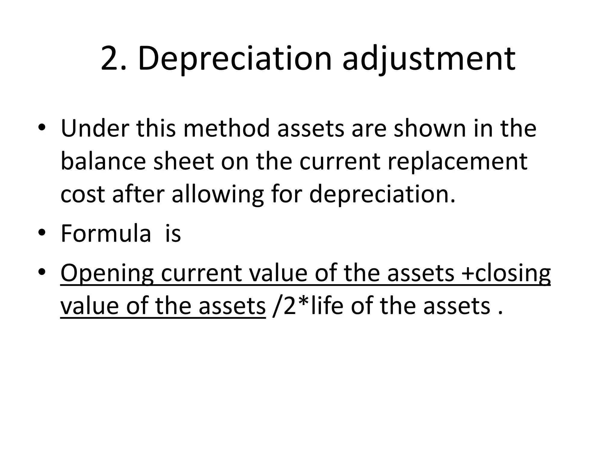 Inflation accounting or price level accounting | PPTX