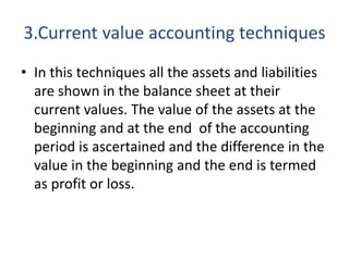Inflation accounting or price level accounting | PPTX