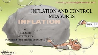 Inflation and control measures | PPTX