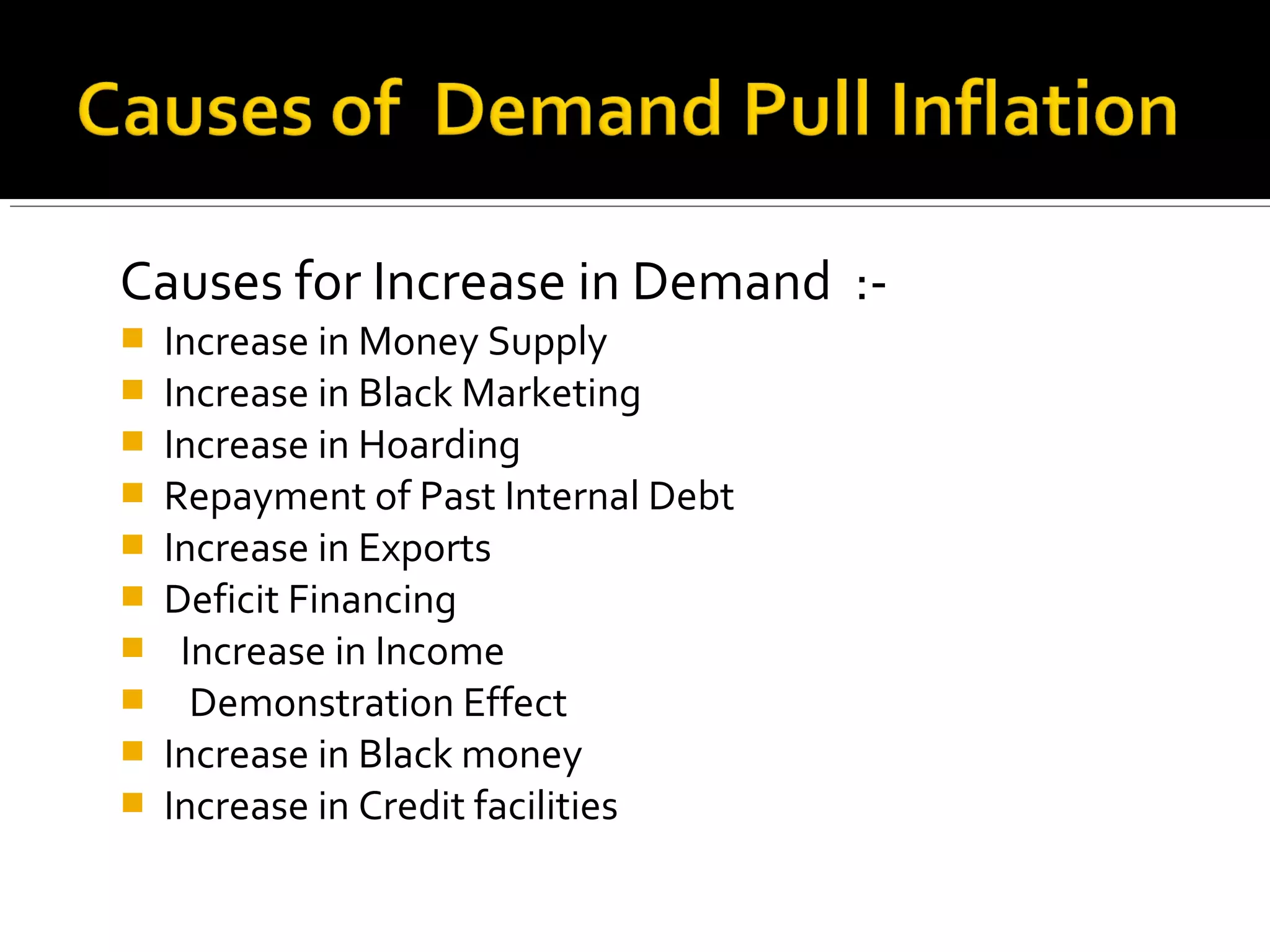 Inflation and deflation | PPT